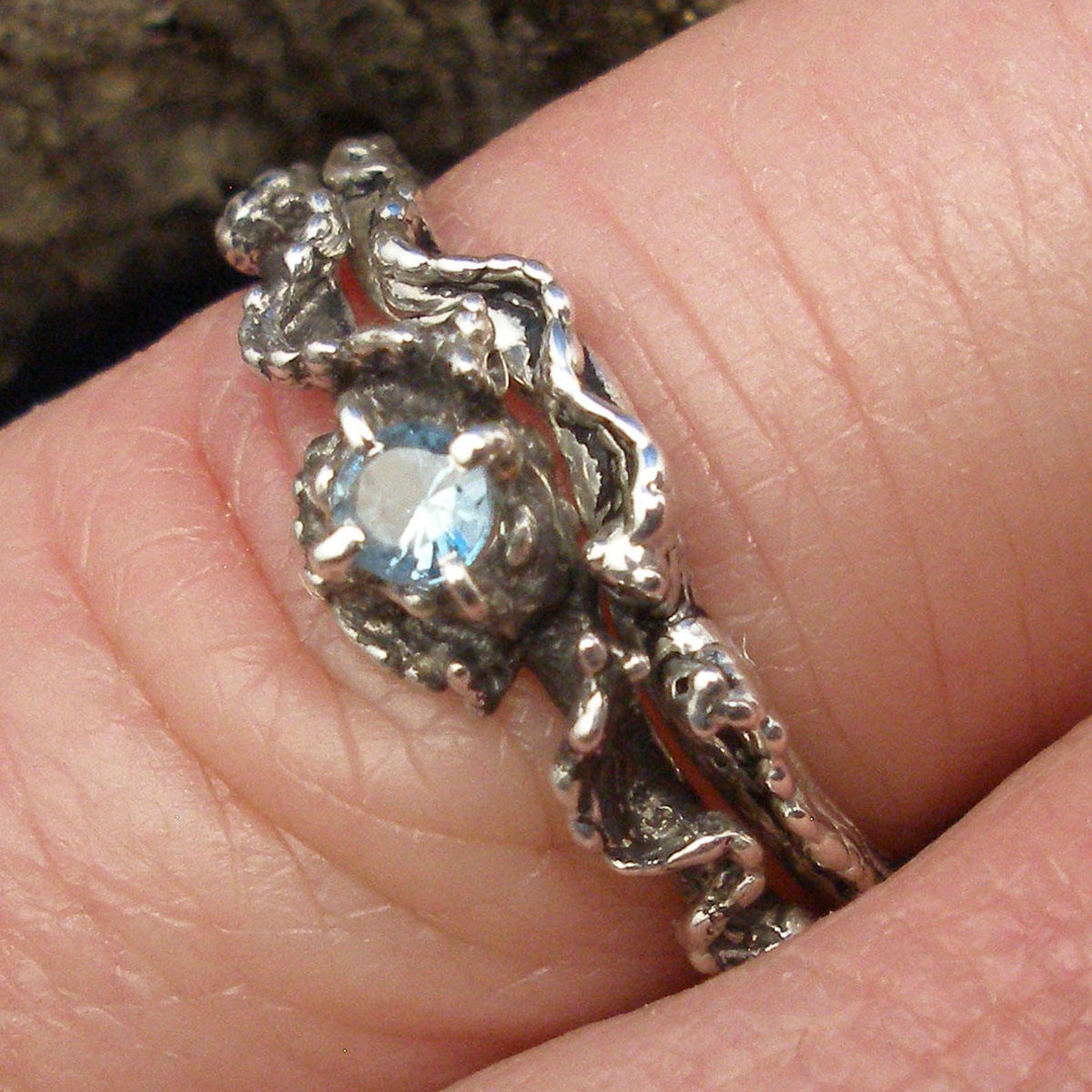 Opal Mythological Stone Protectors Ring Hand Crafted - Etsy