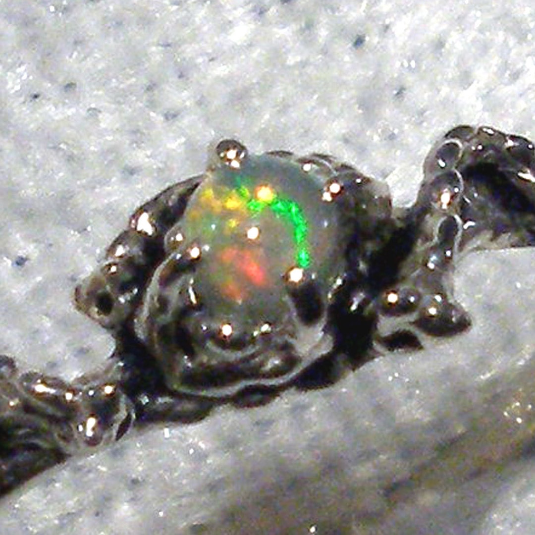 Opal Mythological Stone Protectors Ring Hand Crafted - Etsy