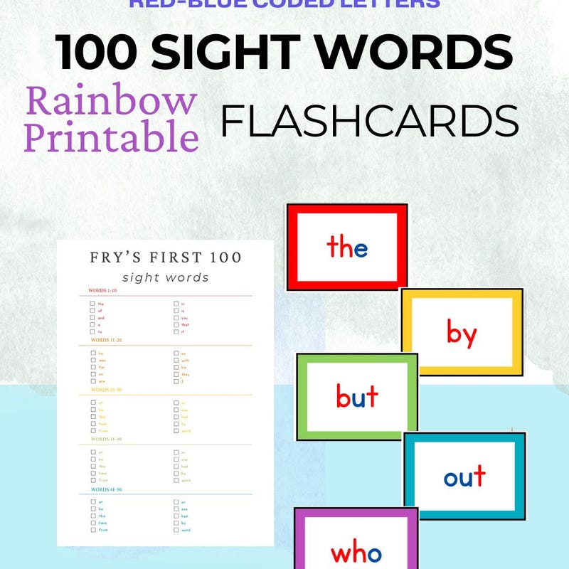 Sight Word - Etsy