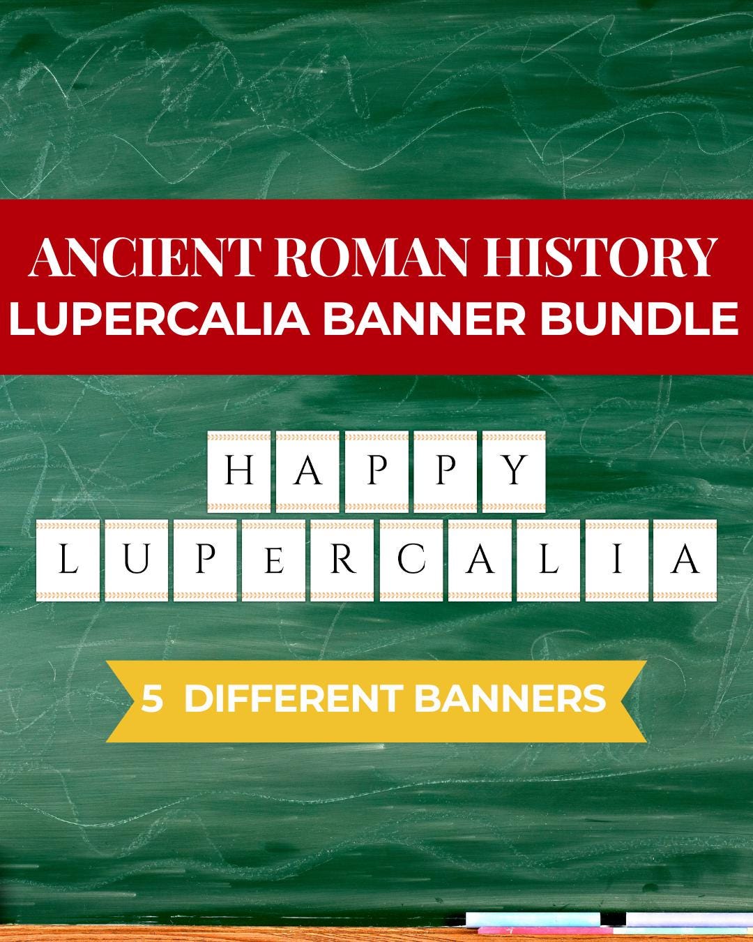 Saturnalia & Ancient Roman Holiday History Banner Classical Latin Class ...