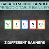 Periodic Table Banner • Happy Birthday Name • Science Birthday Banner ...