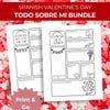 Valentine's Day Games Bundle in Spanish Montessori, Educational ...