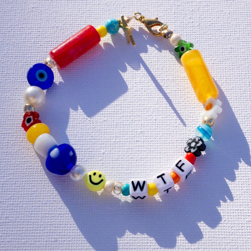 Wtf Bracelet - Etsy