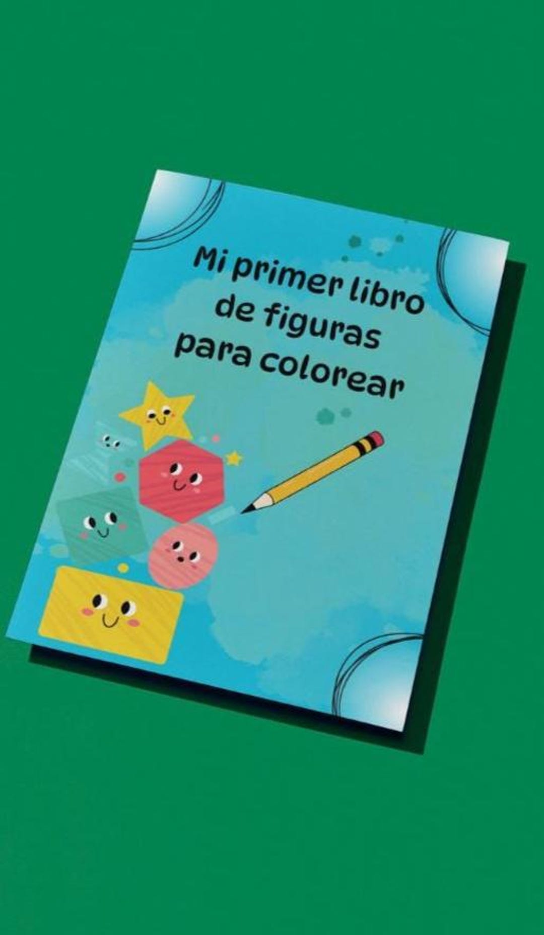 Mi Primer Libro De Figuras Para Colorear - Etsy