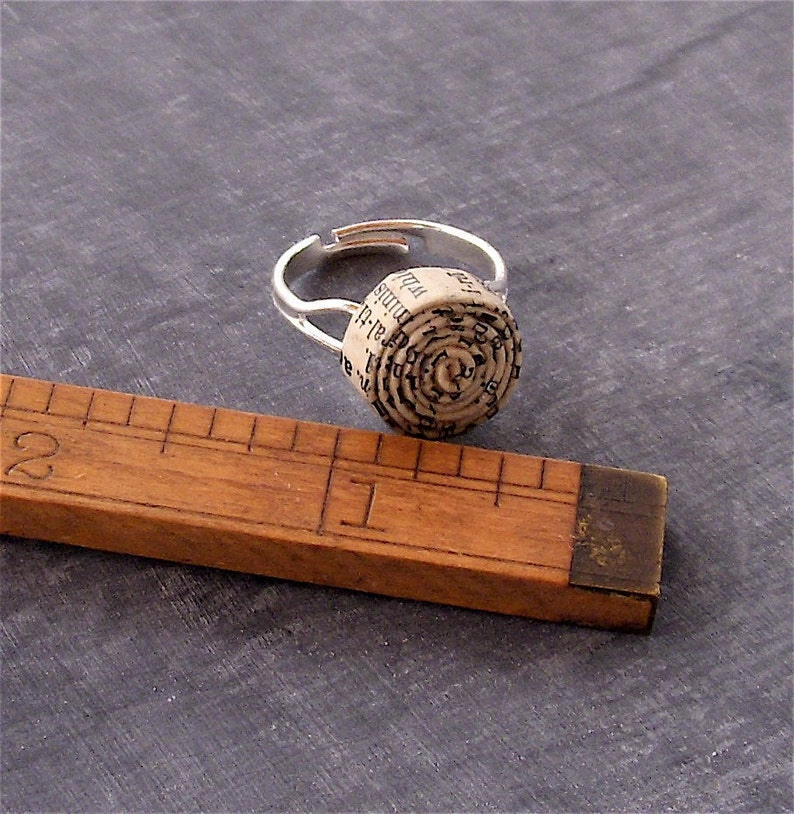 Vintage Dictionary Ring Etsy vintage-dictionary-ring-etsy