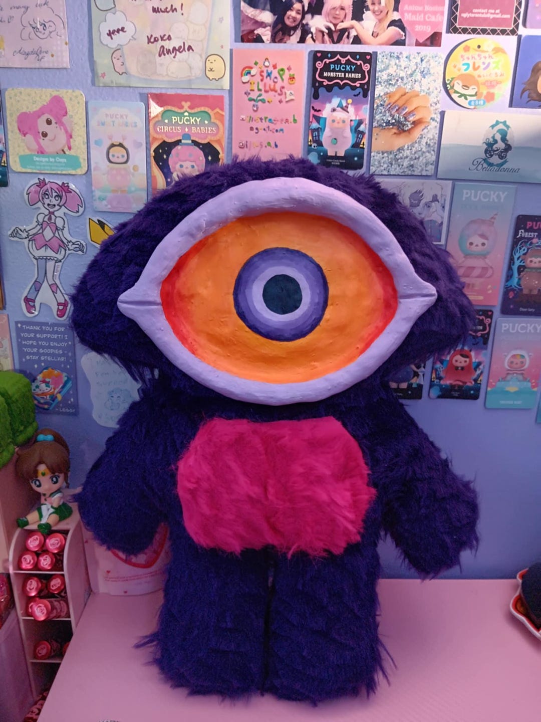 Blinky/bliklotep the Lords in Black Handmade Plush - Etsy