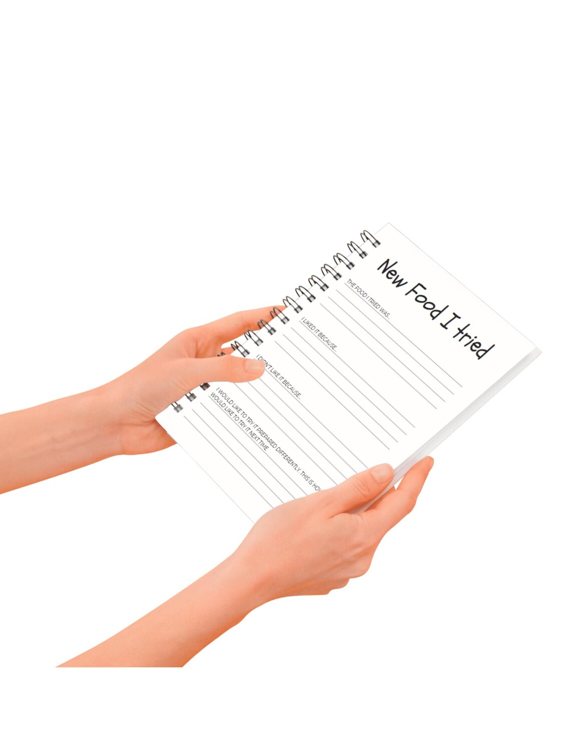 My Food Diary for Kids – Printable Fussy Eater Tracker | Try New Foods ...