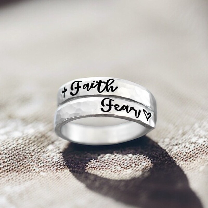 Faith Ring - Etsy
