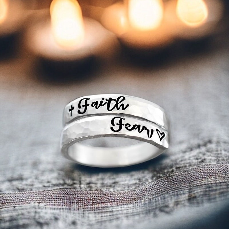 Faith Ring - Etsy