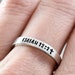 Scripture Ring, Bible Verse Ring, Cross Ring, Faith Ring, Skinny ...