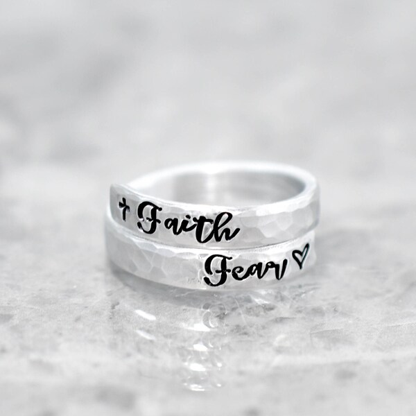 Faith Ring - Etsy