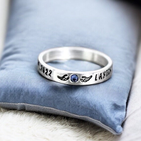 Memorial Ring - Etsy