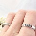 Bible Verse Scripture Ring, Cross Ring, Faith Ring, Skinny Stacking ...
