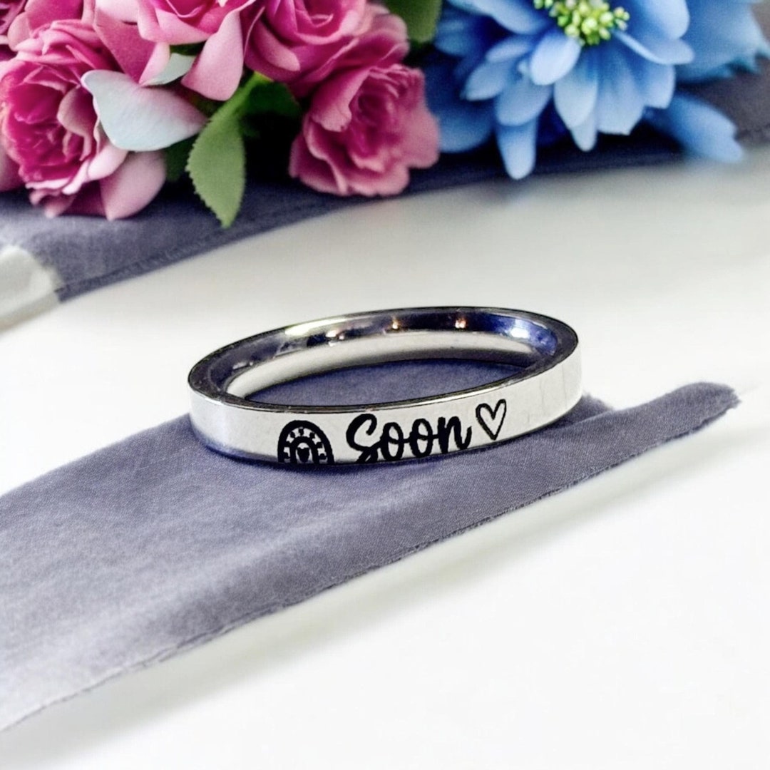 IVF, Support Gift, Infertility Jewelry, Conception Ring, Soon, Your ...