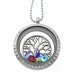 Family Tree of Life Floating Locket Personalized Memory | Etsy