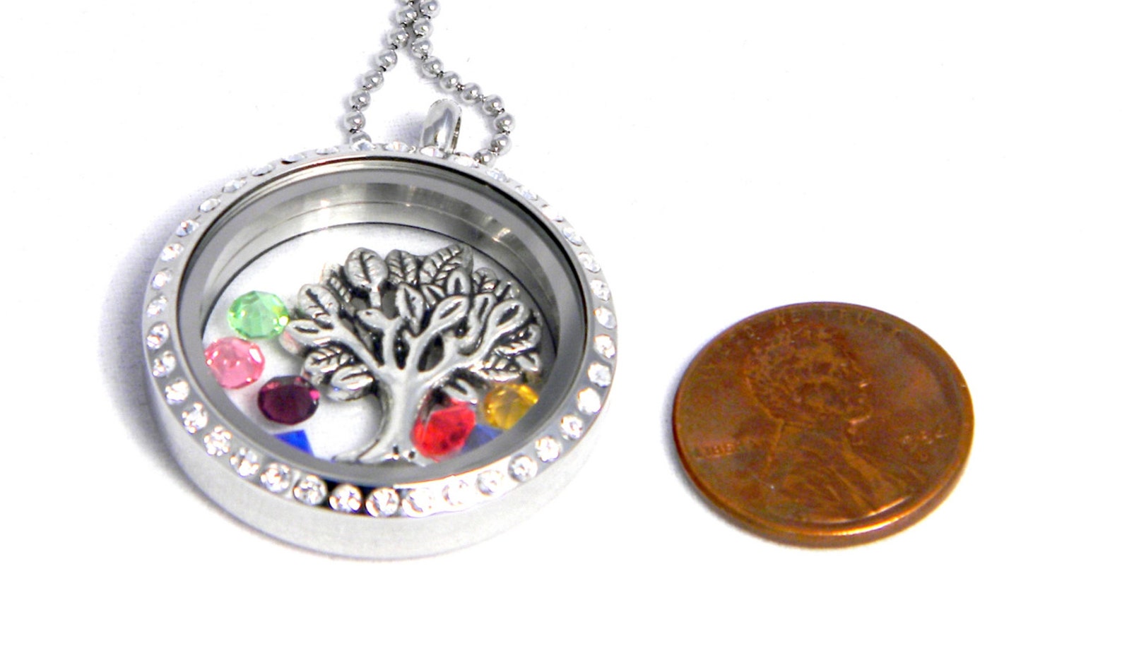 Floating Locket Personalized Memory Locket - Etsy