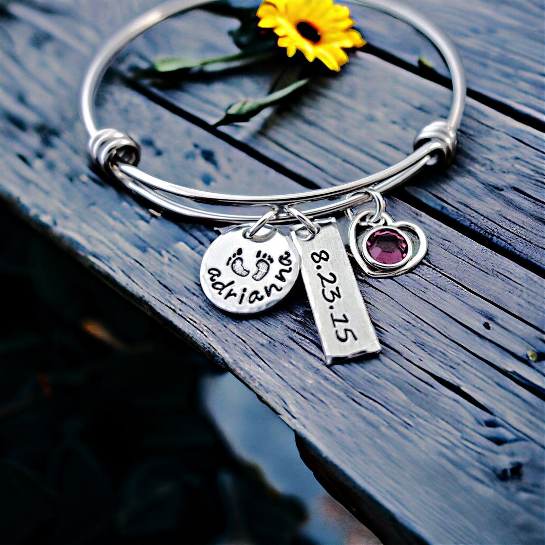 Mom Bracelet, New Mom, Personalized - Mother Bracelet - Name and ...