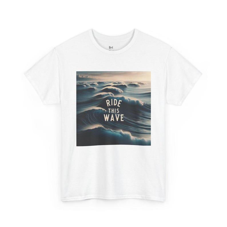 Ride This Wave T-shirt | Ocean Waves Graphic Tee - Etsy