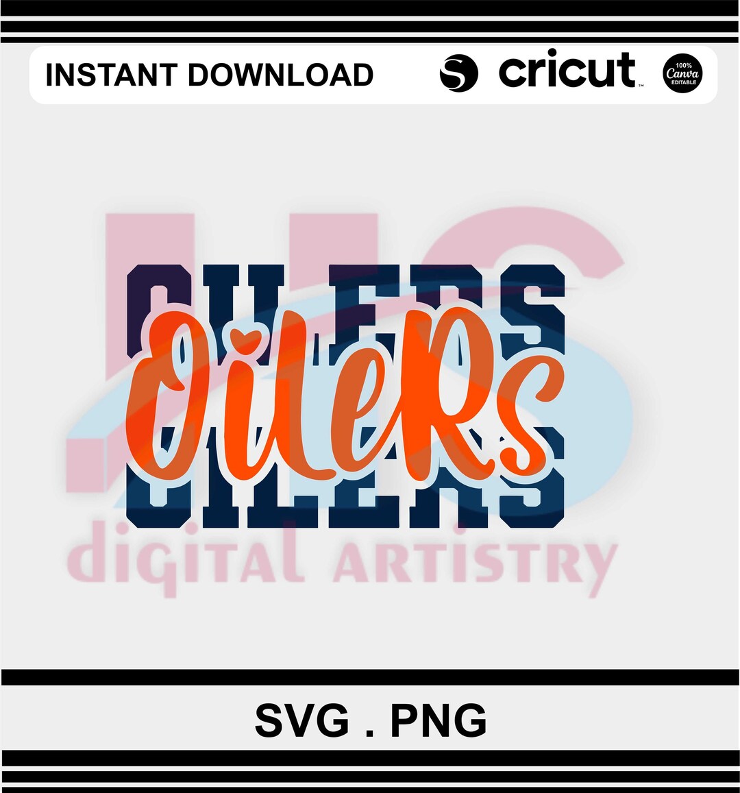 Oilers Heart PNG: T-shirt Sublimation Design (digital Download) - Etsy