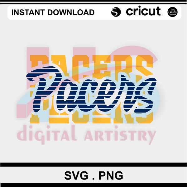 Indiana Pacers Svg - Etsy