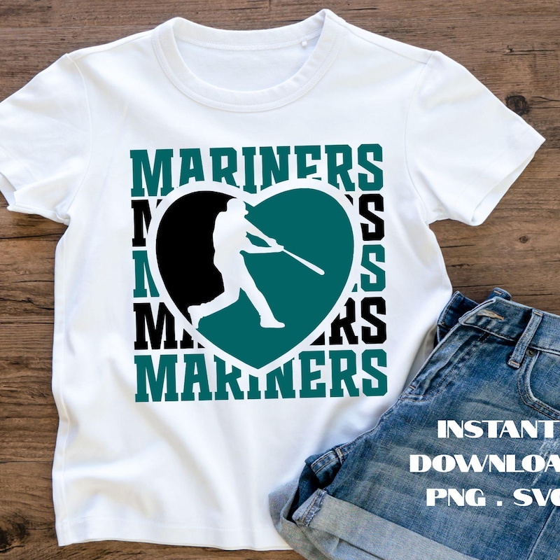 Seattle Mariners Clip Art - Etsy