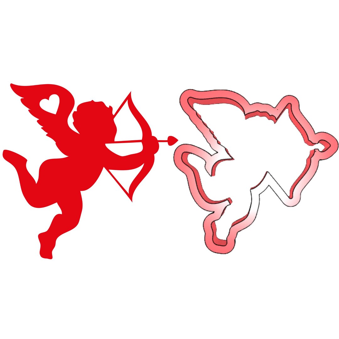 Cupid Cookie Cutter - Etsy