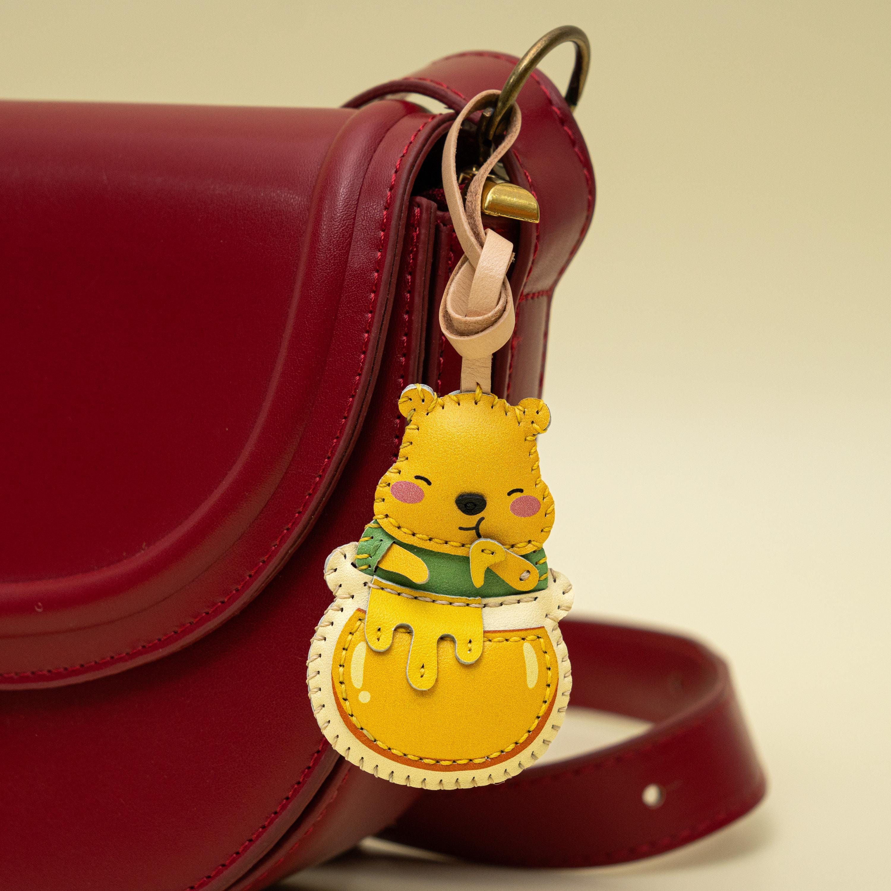 Leather Bag Charm Collection – Handmade Purse Charms & Keychains – Cute ...