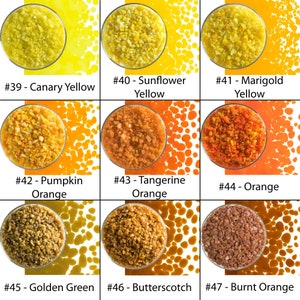 Coarse Opalescent Glass Frit - 47 Colors! Bullseye COE 90 Fusible - Etsy
