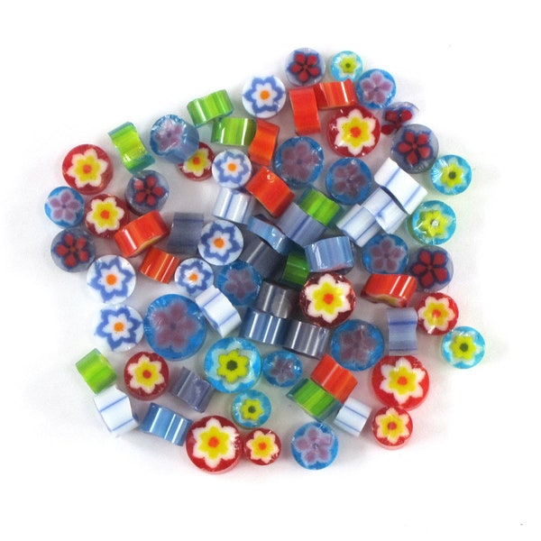 Millefiori Glass 104 - Etsy