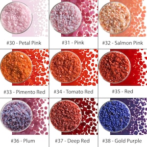 Coarse Opalescent Glass Frit - 47 Colors! Bullseye COE 90 Fusible - Etsy