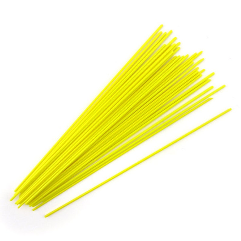 Sunflower Yellow Opal COE 90 Bullseye Glass Stringer Sample - Etsy