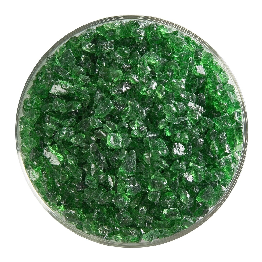 Light Green Transparent Glass Frit Coarse Bullseye COE 90 Fusible - Etsy