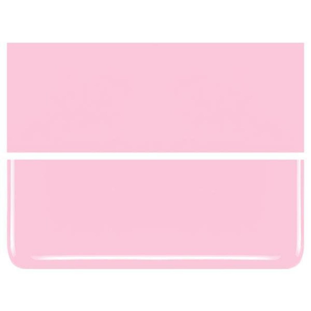 Petal Pink COE 90 Bullseye 3mm Sheet Glass 3 Inch Square 030-421-3INSQ ...