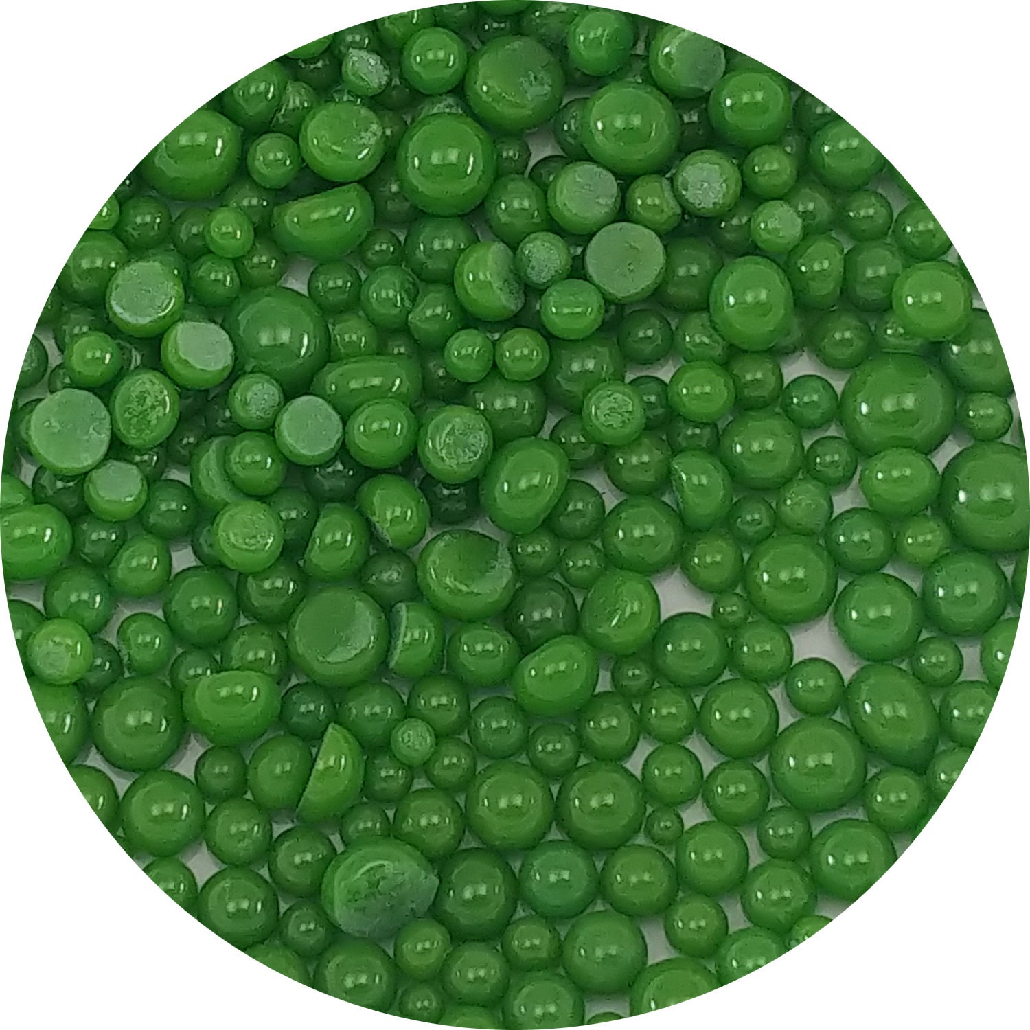 Fern Green Opal COE 96 Oceanside Fusable Glass Frit Balls - FB755-96 - Etsy
