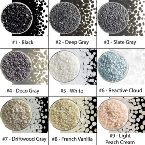 Coarse Opalescent Glass Frit - 47 Colors! Bullseye COE 90 Fusible - Etsy