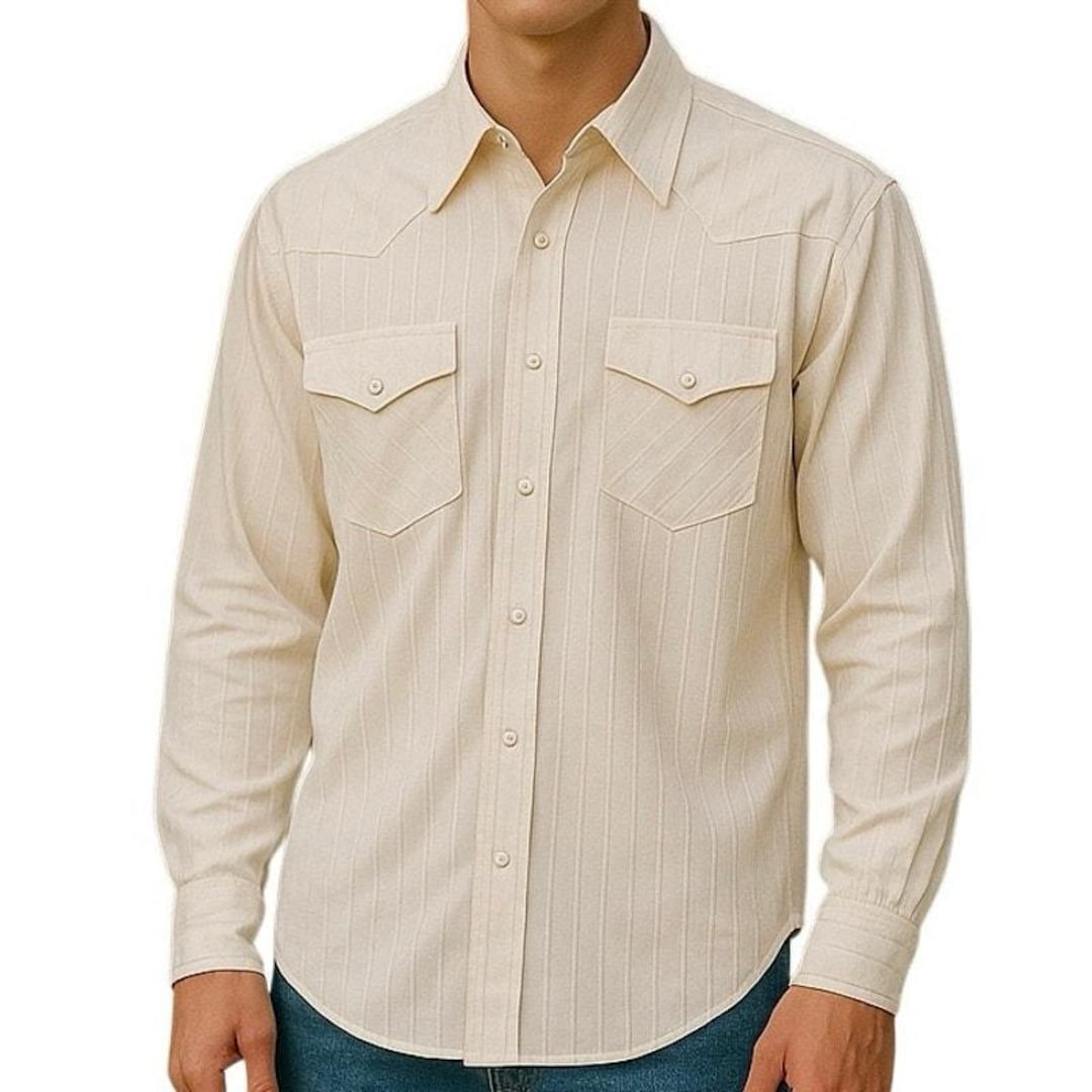 Vintage Wrangler off White Pearl Snap Western Shirt XL Cowboy Rodeo - Etsy