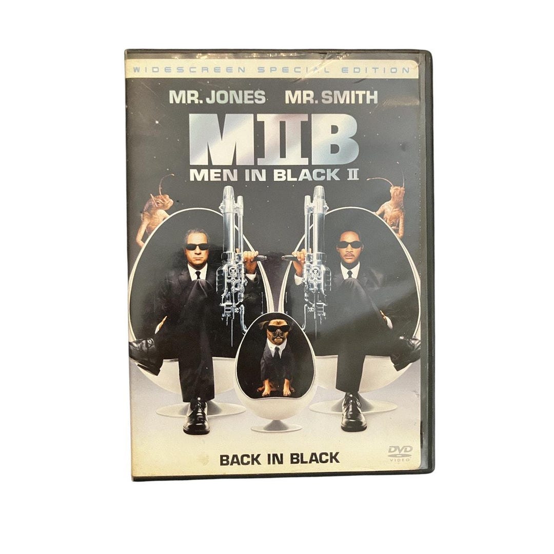 Men in Black II DVD Widescreen Special Edition 2 Disc Set Sci-fi Comedy ...