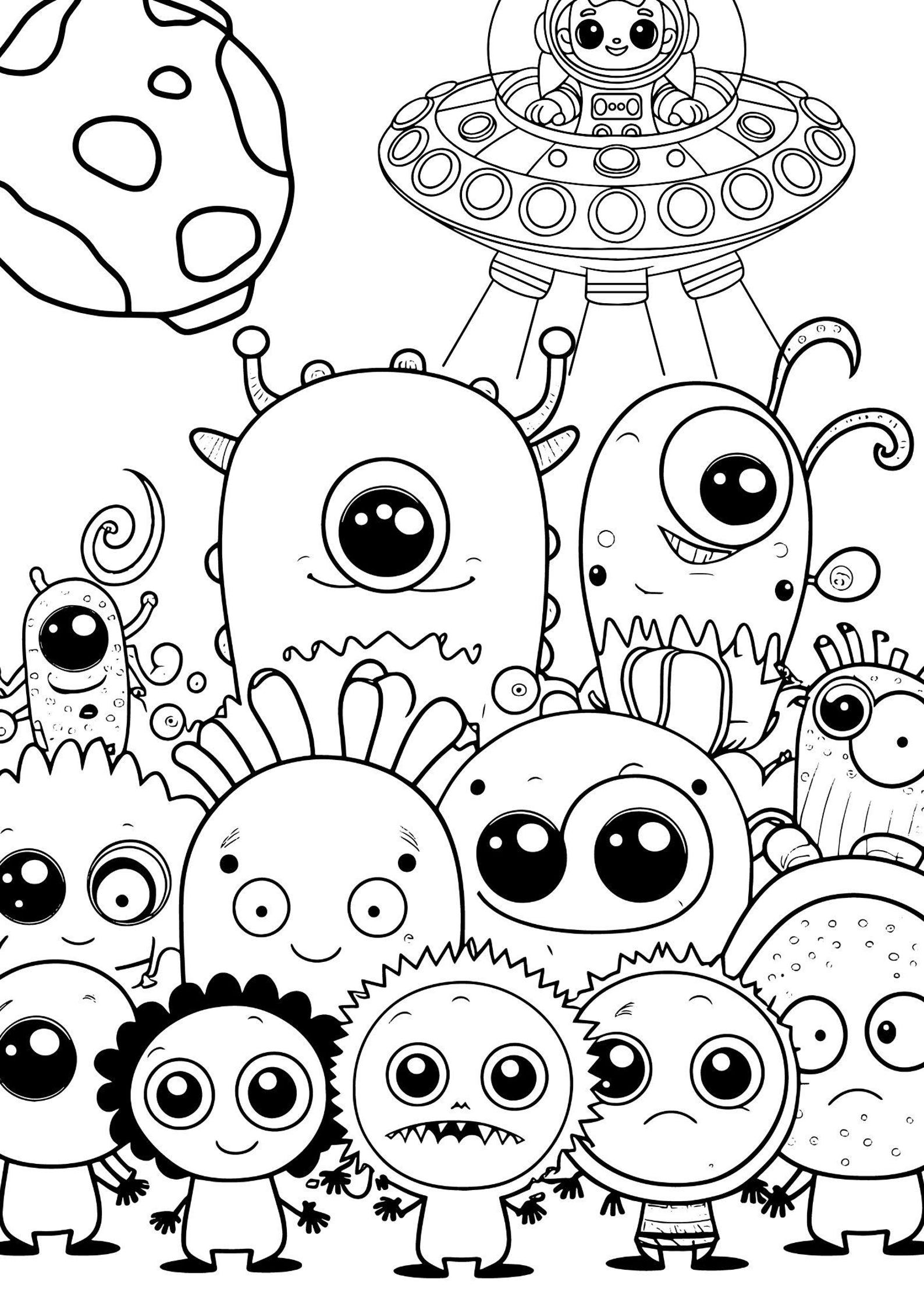 Children Favourite Animal Coloring Pages for Kids Ages 3-5 (PDF ...