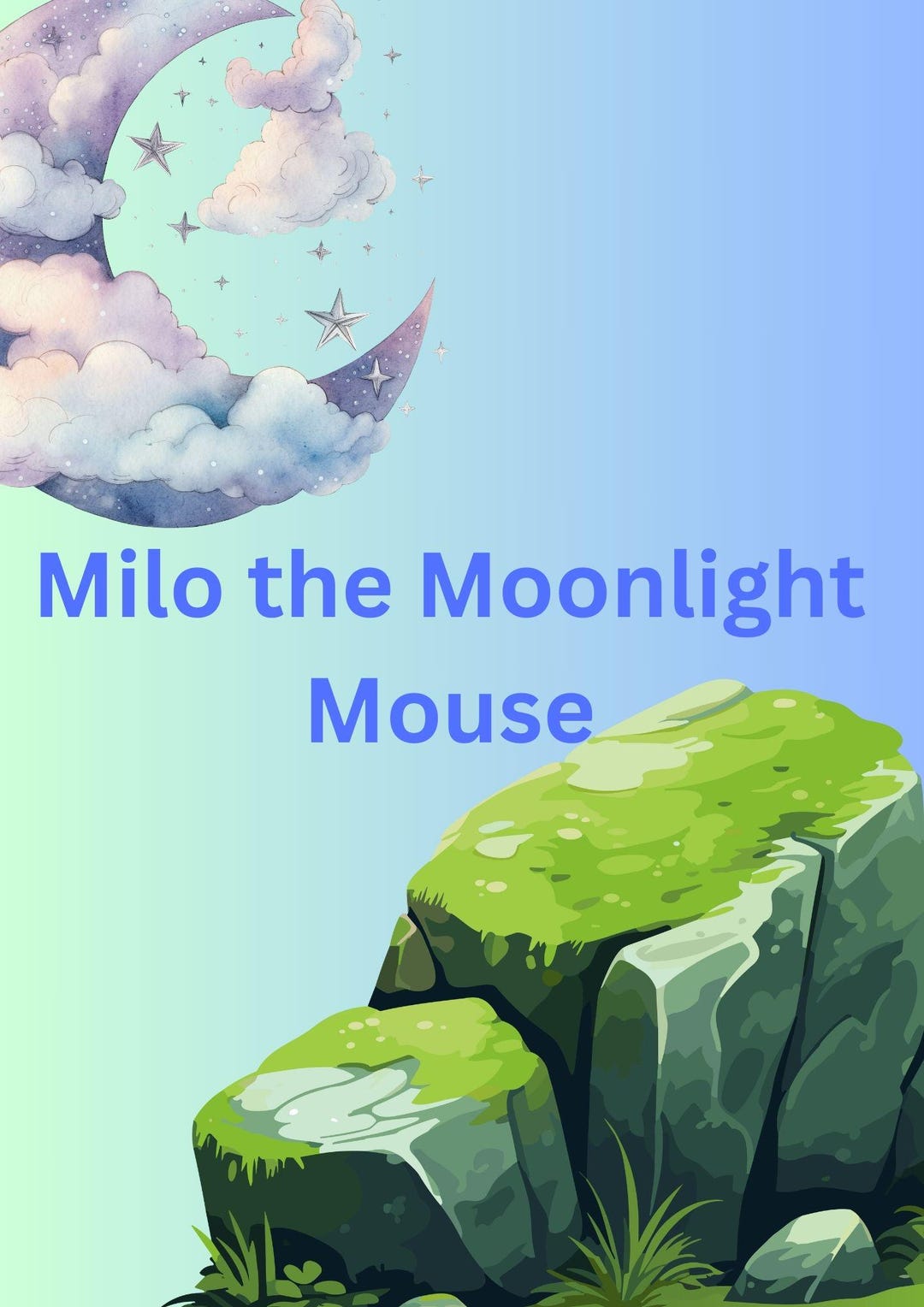 Milo the Moonlight Mouse Short Story for Children Age 3 to 5yrs Old - Etsy
