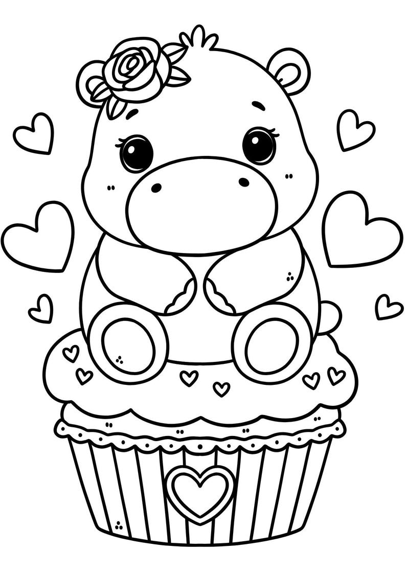 Best Colouring Sheets in 50 Pages for Children Age 3 to 5 Years Old - Etsy