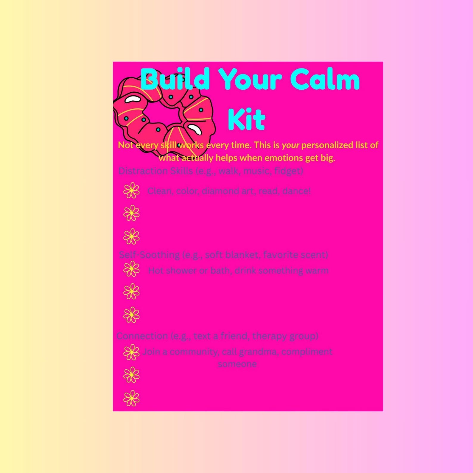 DBT Emotion Regulation Workbook | Anxiety Coping Skills | Mental Health ...