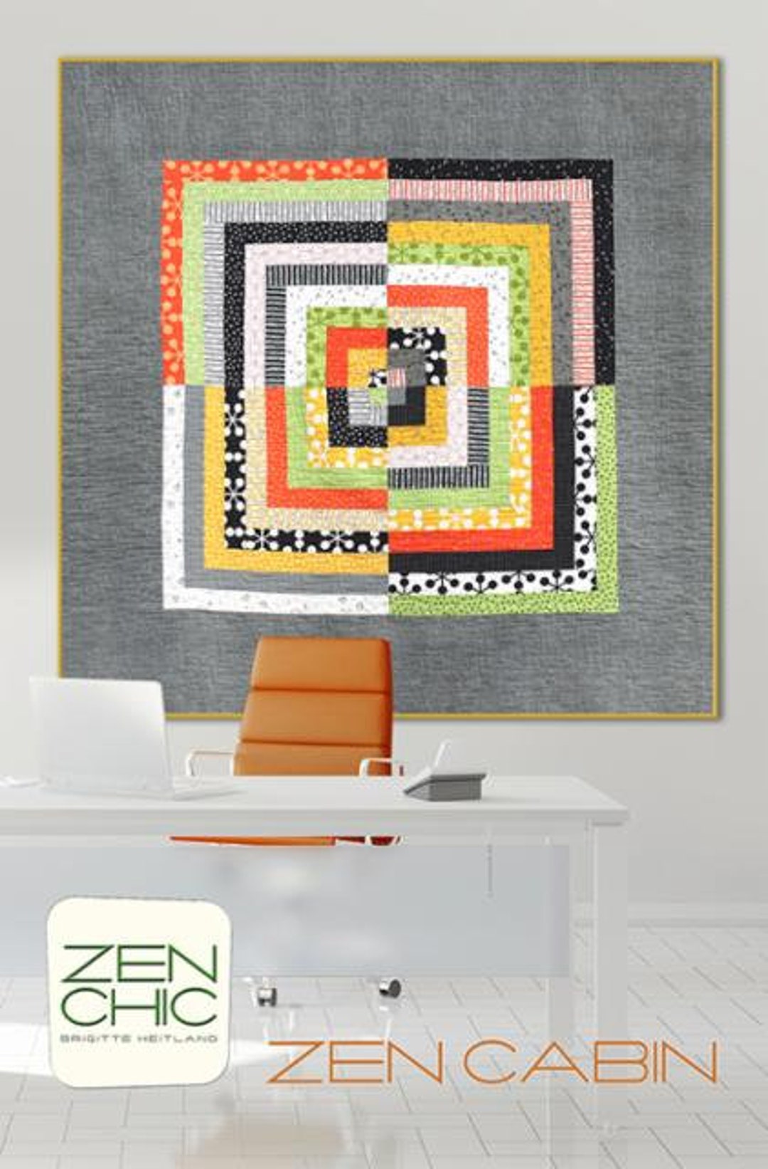 Zen Cabin Quilt Pattern by Zen Chic - Etsy