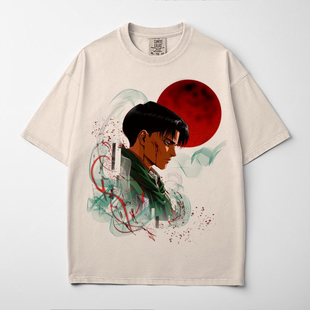 Attack on Titan Shirt, Levi Ackerman Shirt, Anime Shirts, Anime Gifts ...