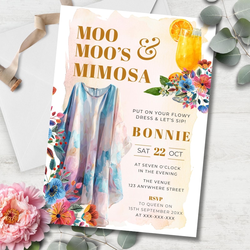 Moo Moo and Margarita Party - Etsy