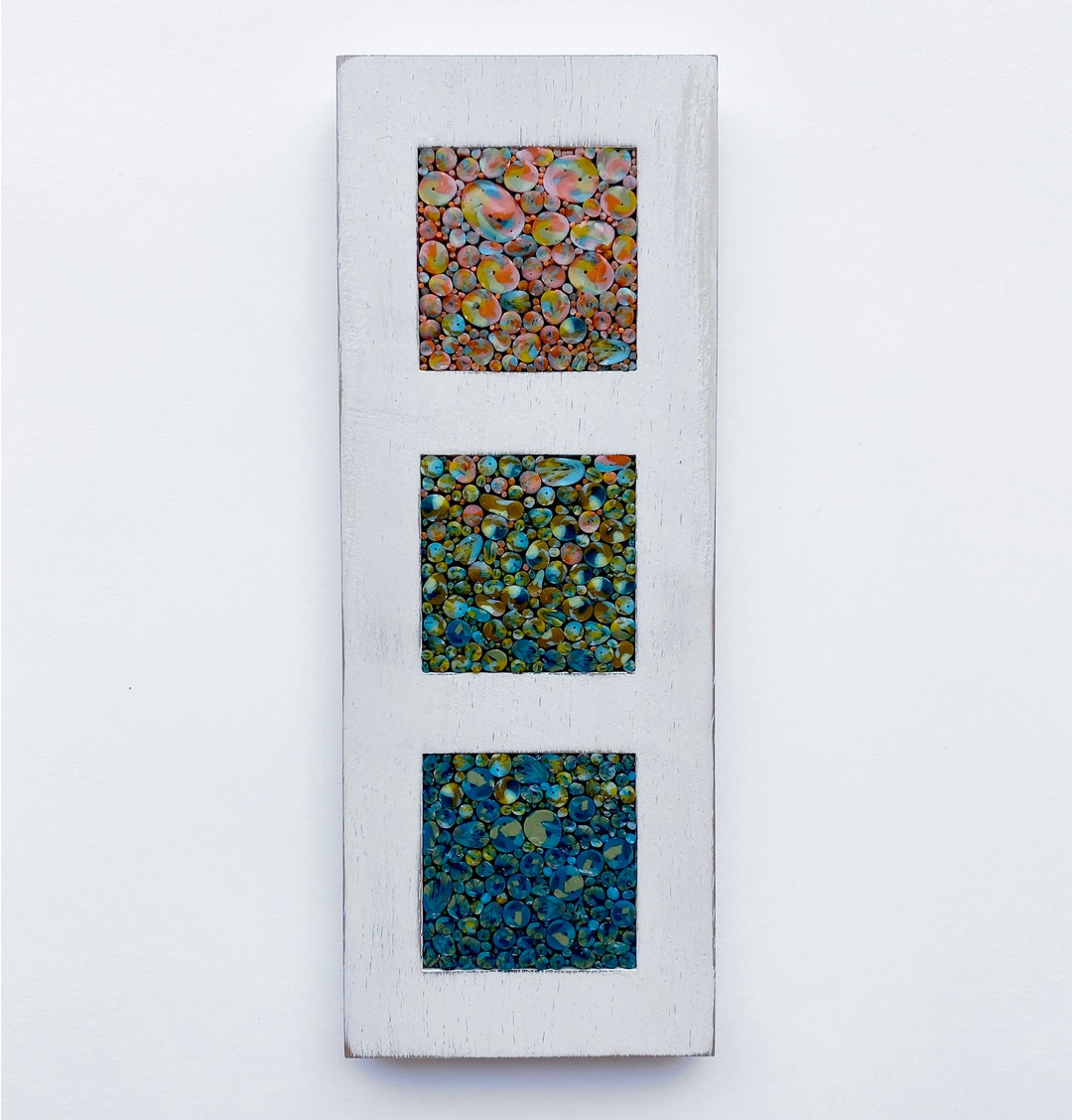 Small Micromosaic Triptych Wall Hanging - Etsy