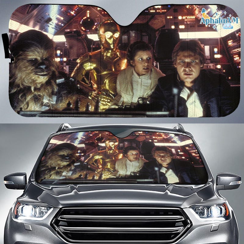 Starwars Car Sunshade - Etsy