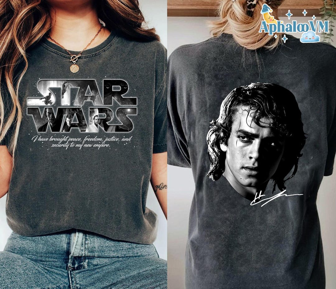 Anakin Revenge of the Sith Shirt Anakin Skywalker Shirt Darth Vader Tee ...