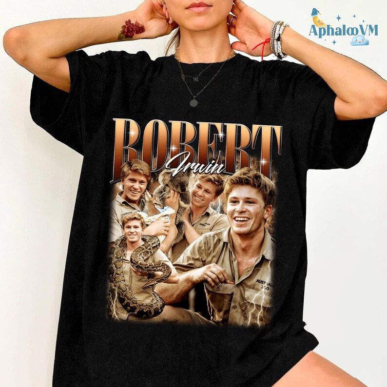 Retro 90s Robert Irwin Zookeeper Bootleg Shirt, Vintage Robert Irwin ...