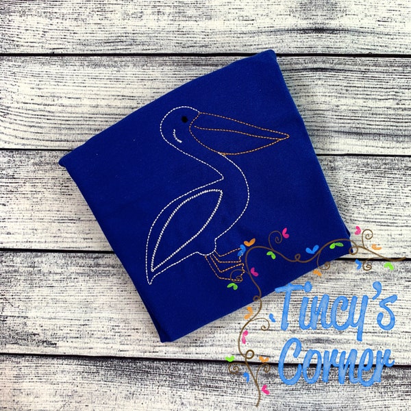 Pelican Embroidery - Etsy