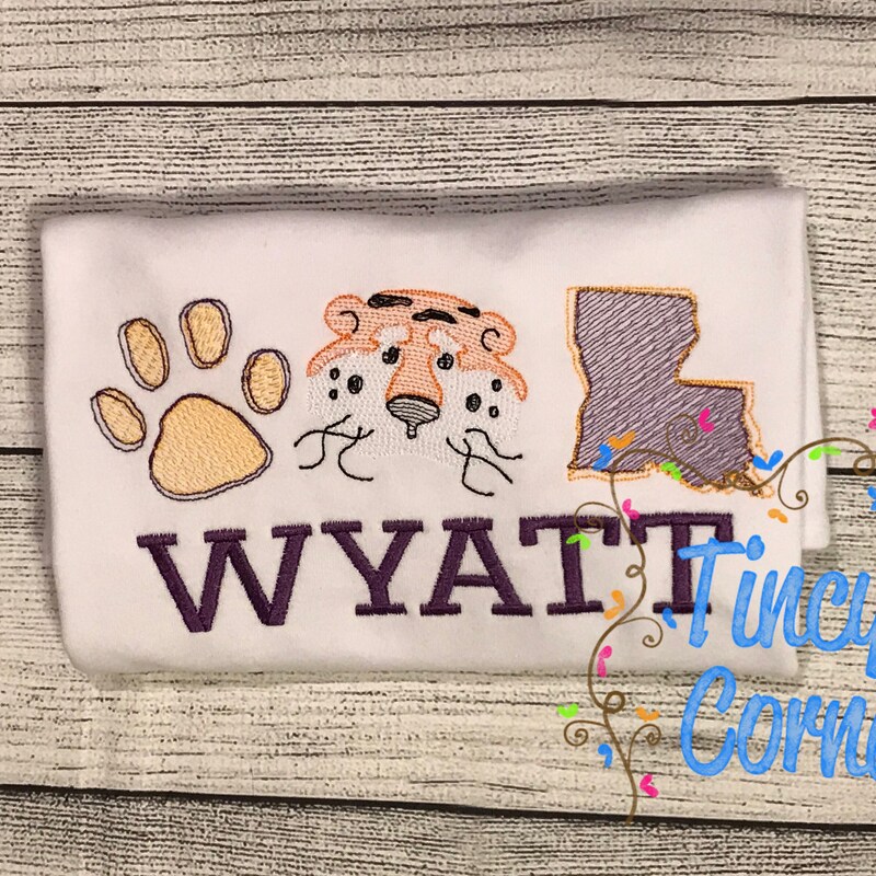 Louisiana Embroidery - Etsy